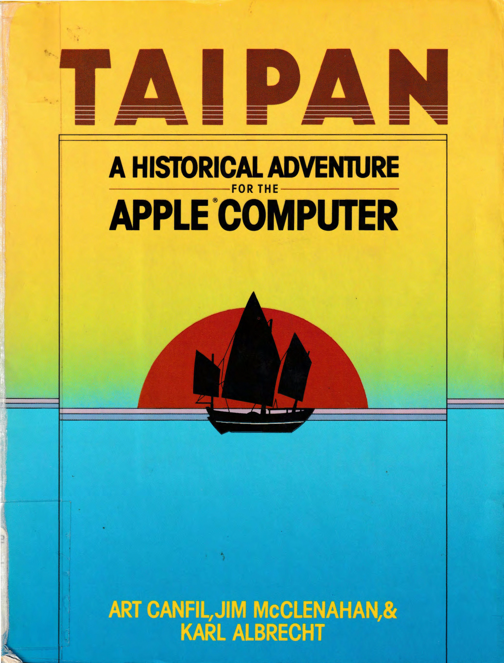 Обложки Taipan: a Historical Adventure for the Apple computer на Old ...