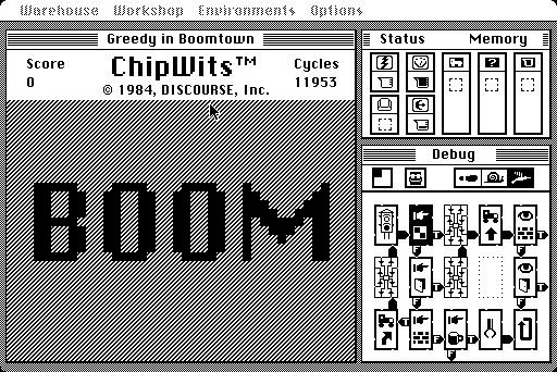 ChipWits (1984 - Macintosh). Ссылки, описание, обзоры, скриншоты, видеоролики на Old-Games.RU