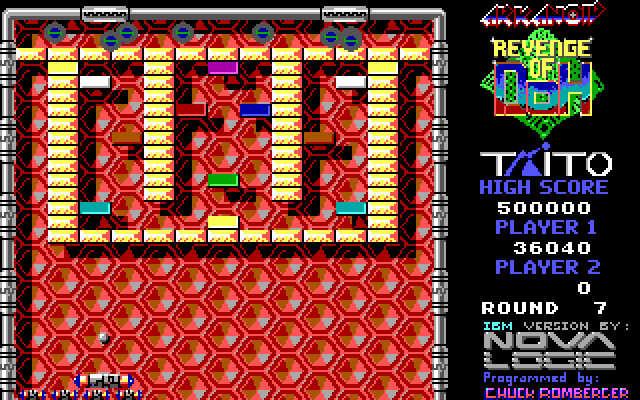 Arkanoid II: Revenge of DOH (1989 - DOS). Ссылки, описание, обзоры ...