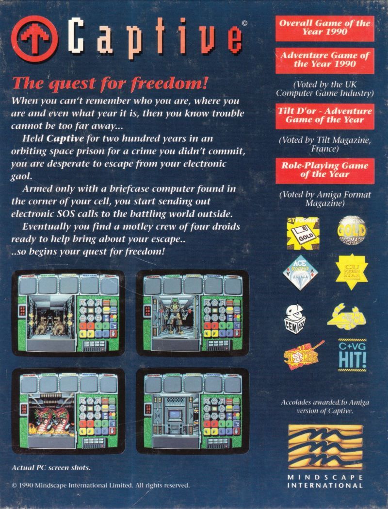 Обложки Captive на Old-Games.RU