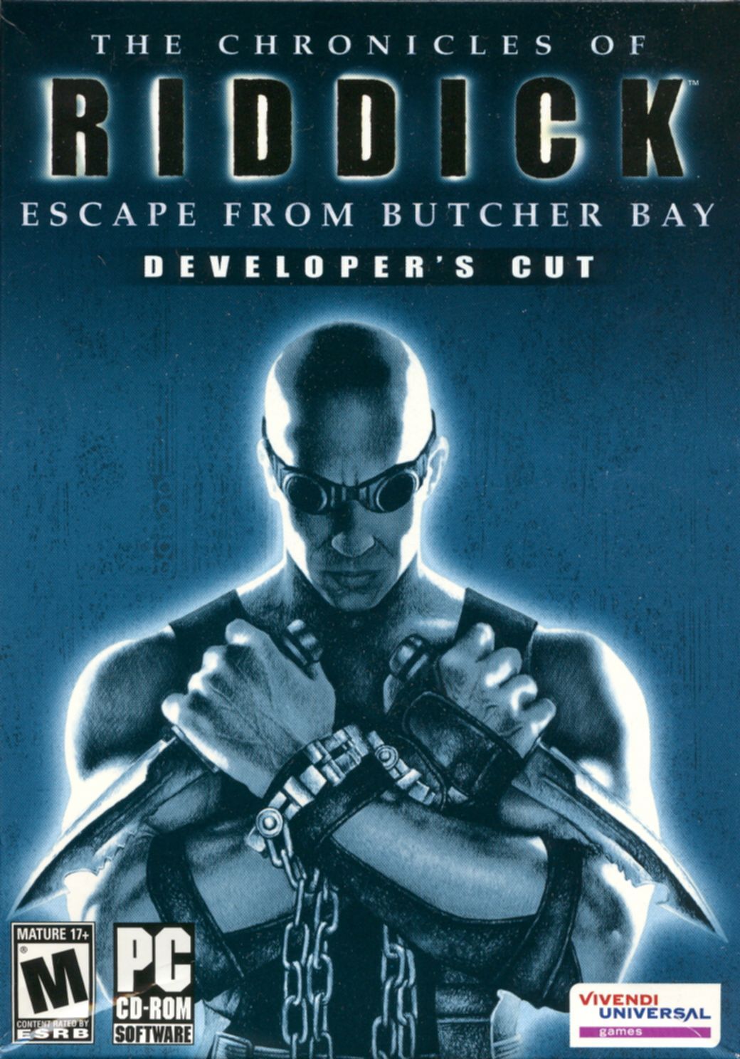 Обложки The Chronicles of Riddick: Escape from Butcher Bay Developer's ...