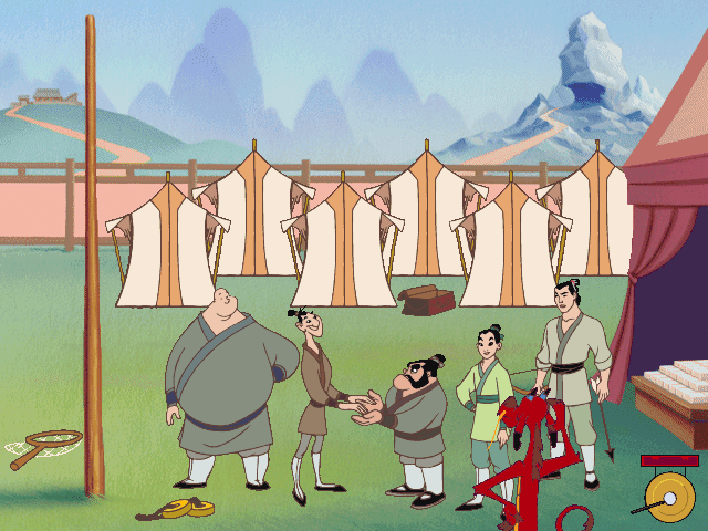 Скриншоты Disney's Mulan Animated Storybook: A Story Waiting For You To ...