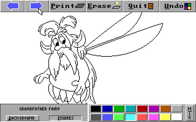 FernGully: The Last Rainforest – The Computerized Coloring Book (1992 ...