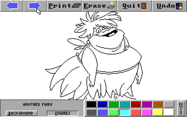 FernGully: The Last Rainforest – The Computerized Coloring Book (1992 ...