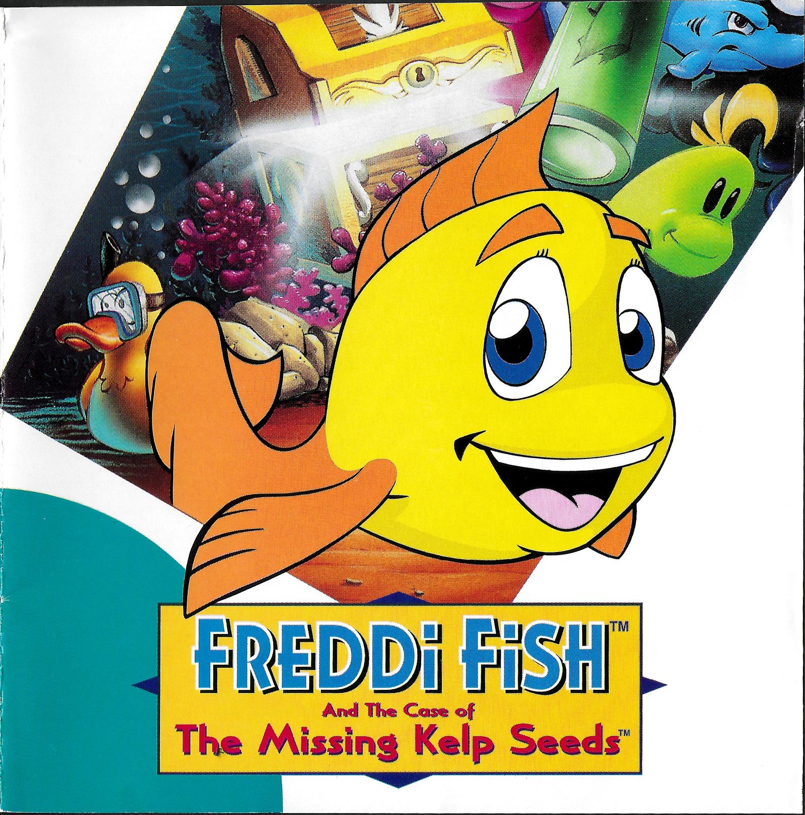 Обложки Freddi Fish and the Case of the Missing Kelp Seeds на Old-Games.RU