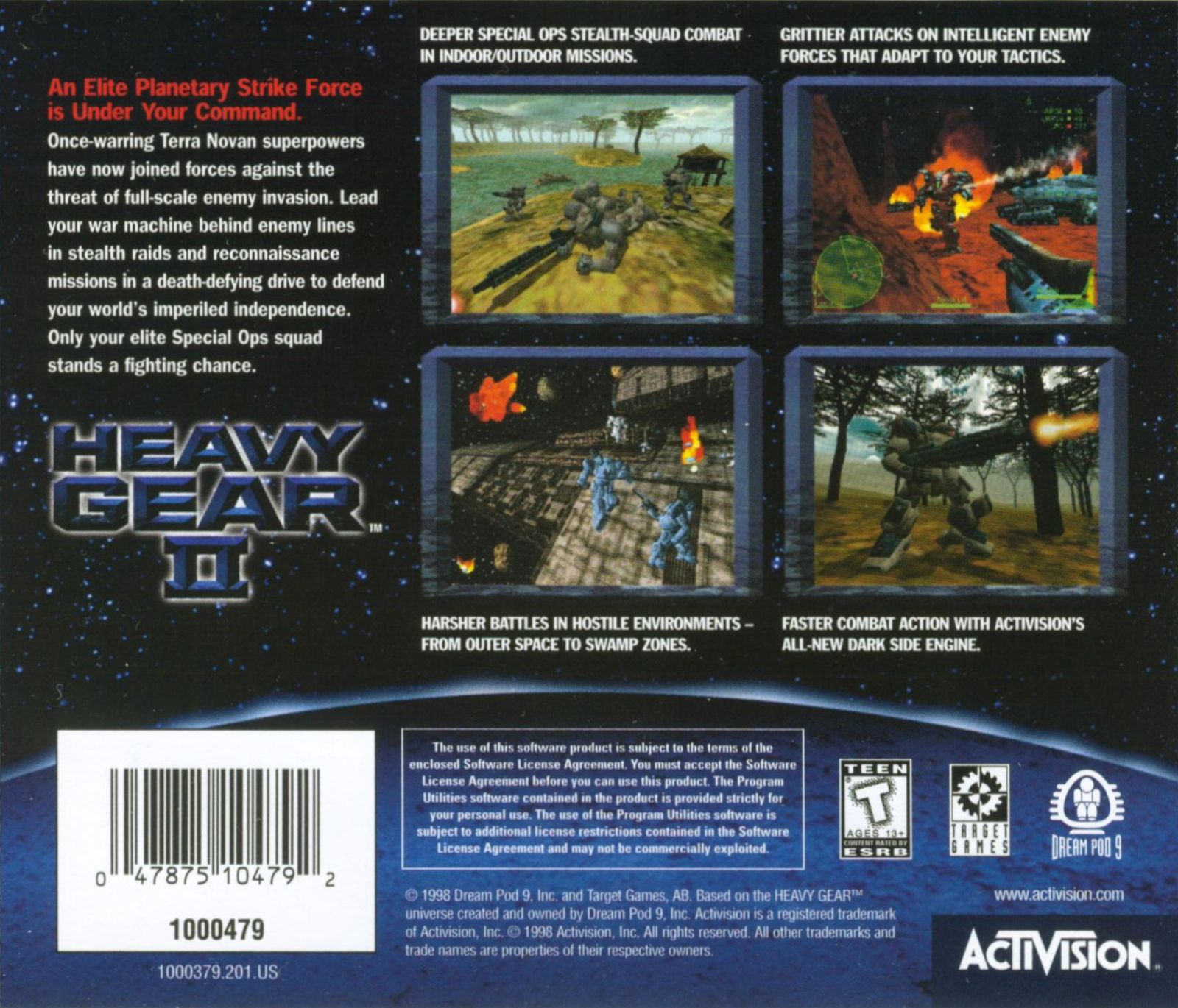 Обложки Heavy Gear II на Old-Games.RU