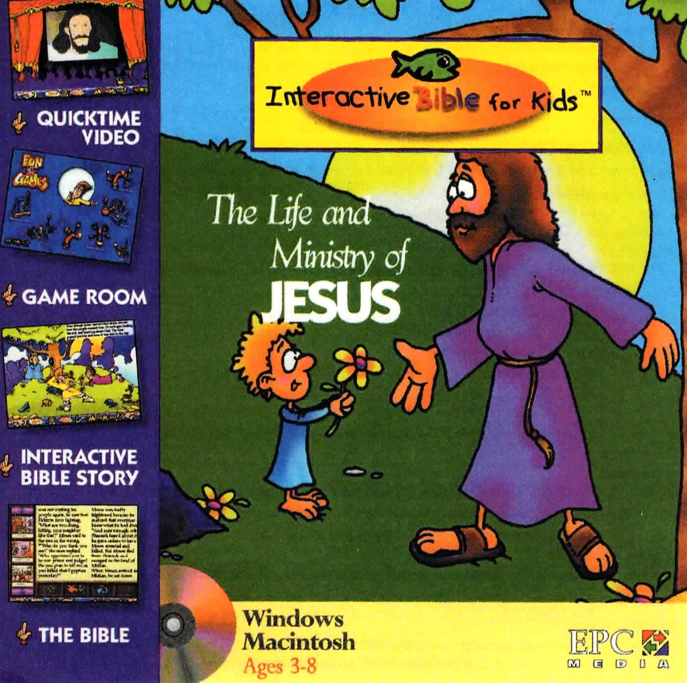 Обложки Interactive Bible For Kids: The Life and Ministry of Jesus на ...