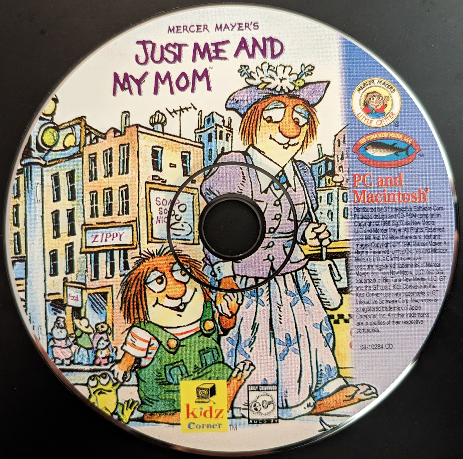Обложки Just Me and My Mom на Old-Games.RU