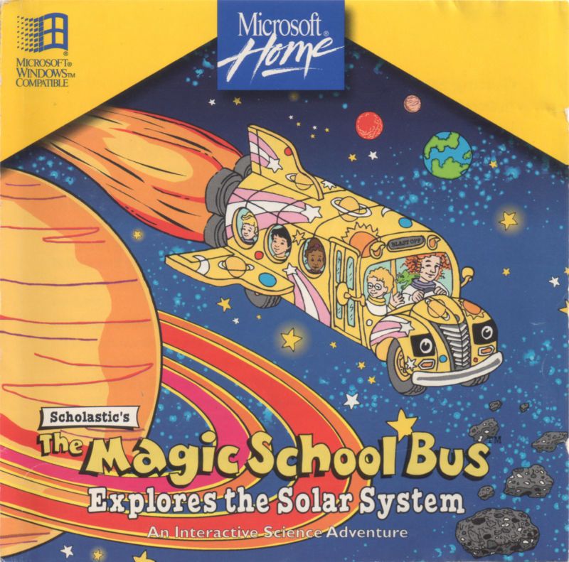 Обложки The Magic School Bus Explores The Solar System на Old-Games.RU