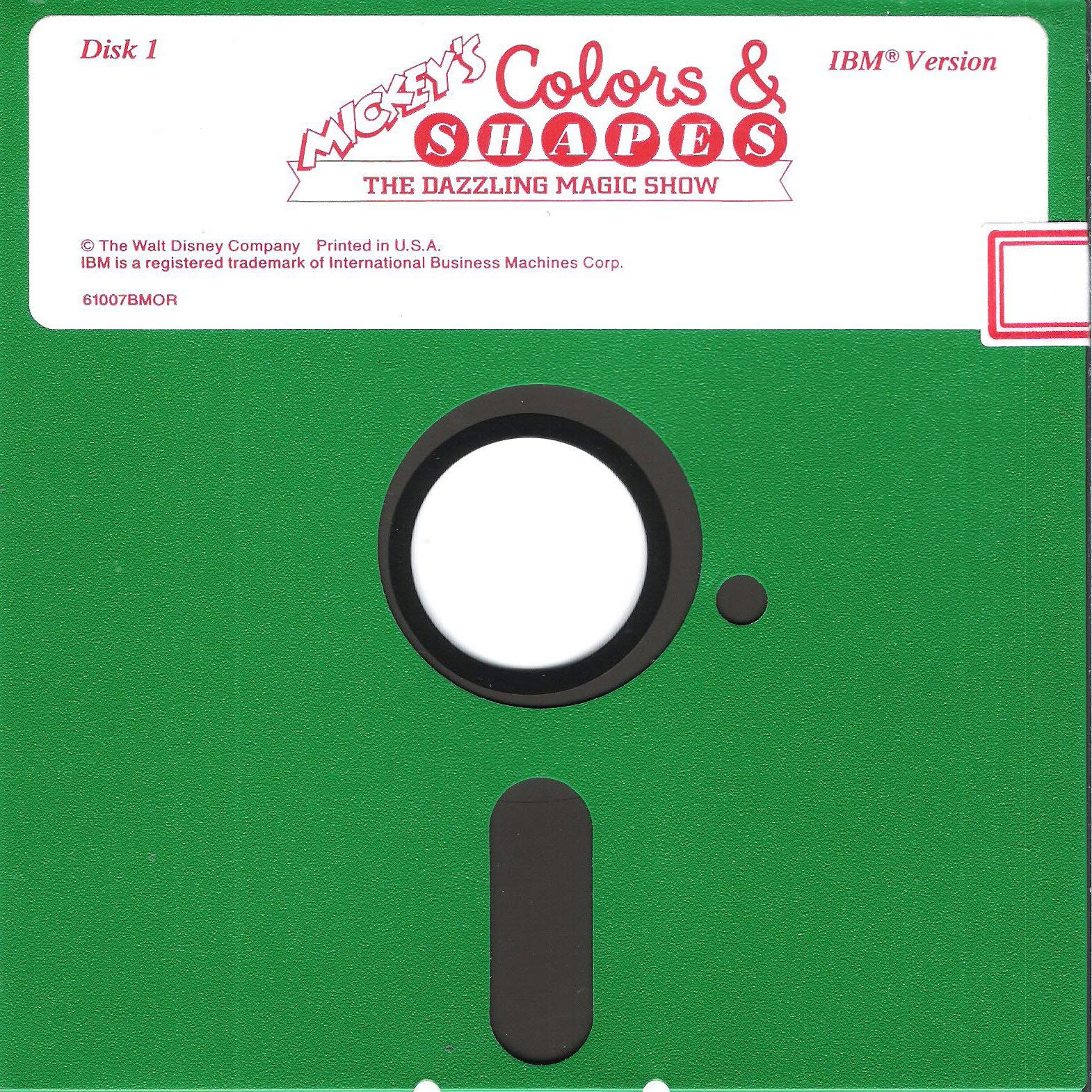 Обложки Mickey's Colors and Shapes на Old-Games.RU