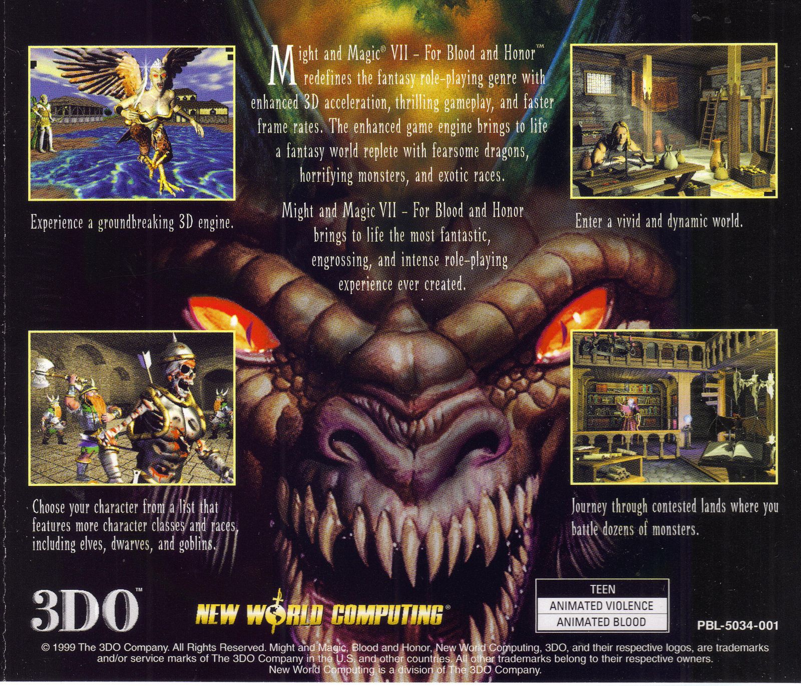 Обложки Might and Magic VII: For Blood and Honor на Old-Games.RU