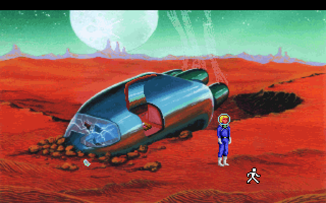 Скриншоты Space Quest I: Roger Wilco in the Sarien Encounter на Old ...