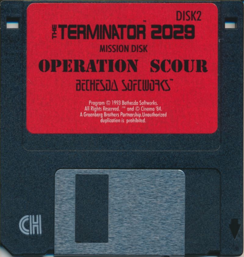 Обложки The Terminator 2029: Operation Scour на Old-Games.RU