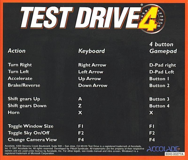 Обложки Test Drive 4 на Old-Games.RU