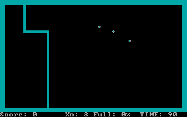 Xonix (1984 - DOS). Ссылки, описание, обзоры, скриншоты, видеоролики на Old-Games.RU