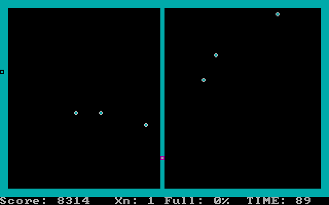 Xonix (1984 - DOS). Ссылки, описание, обзоры, скриншоты, видеоролики на Old-Games.RU